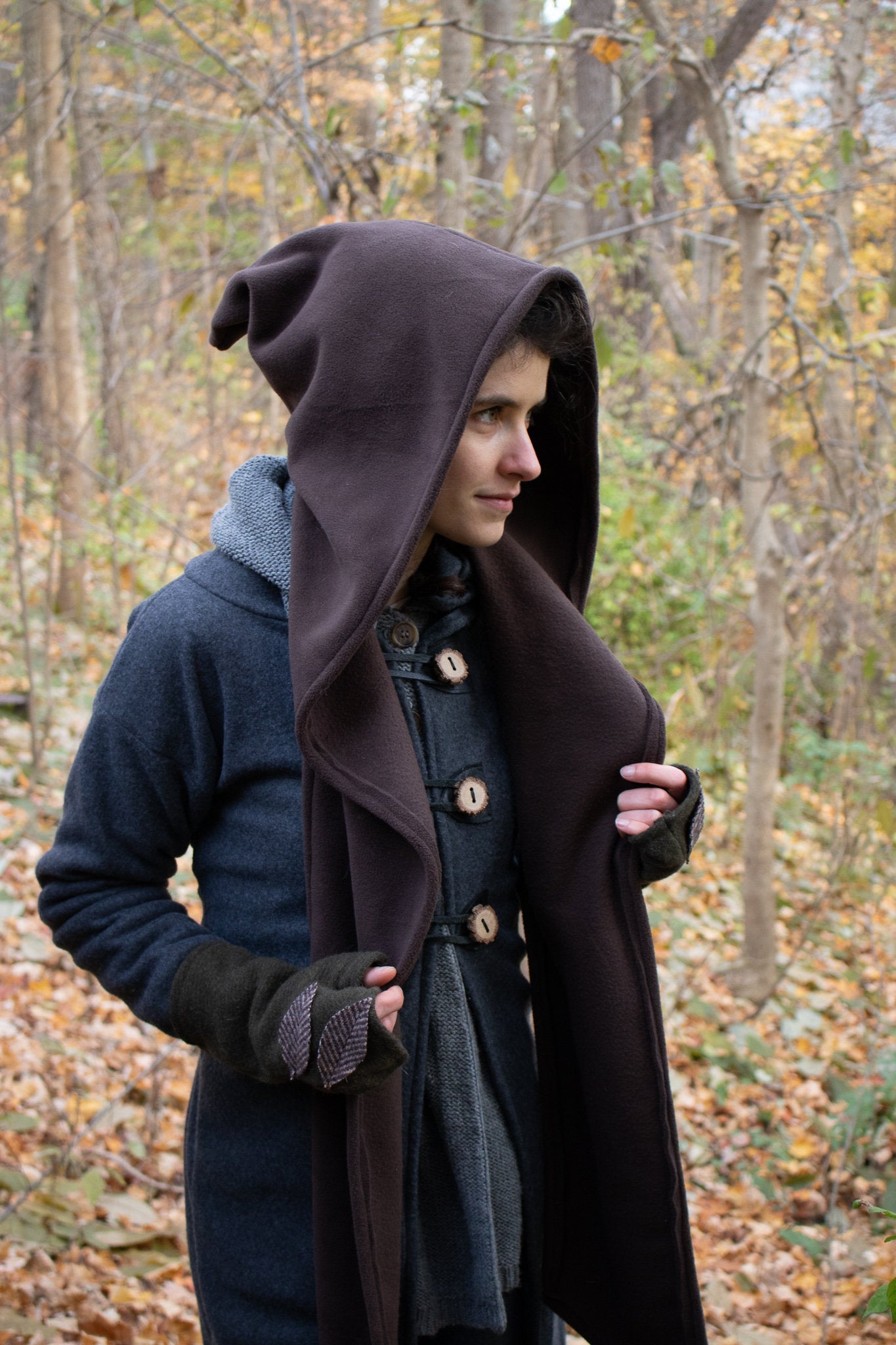 Pixie Hood Fleece – Folk Of The Wood